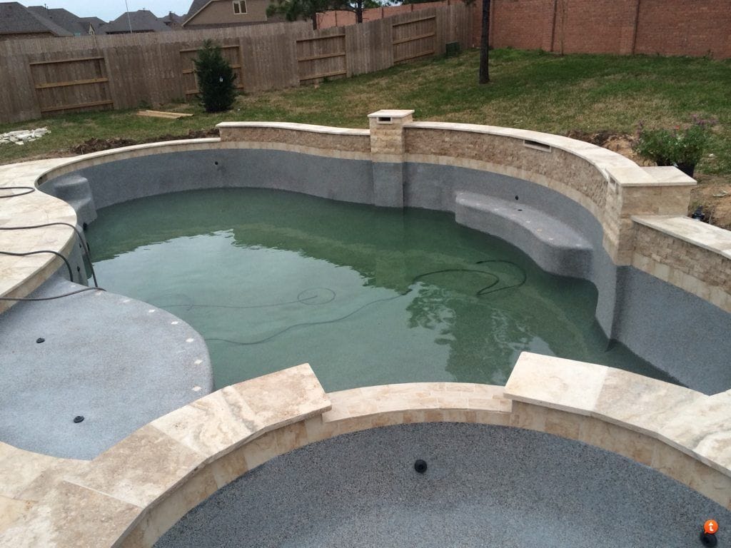 NOCE TRAVERTINE DROP FACE POOL COPING TILES