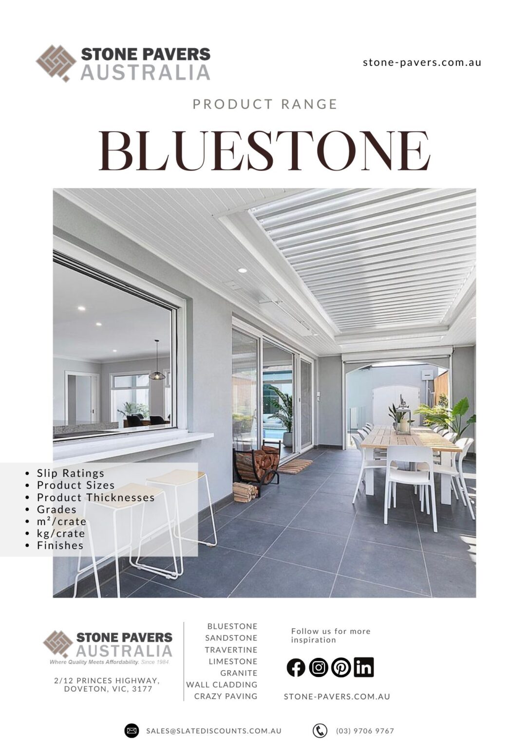 The CHEAPEST Bluestone Pavers for sale in Australia! GUARANTEED