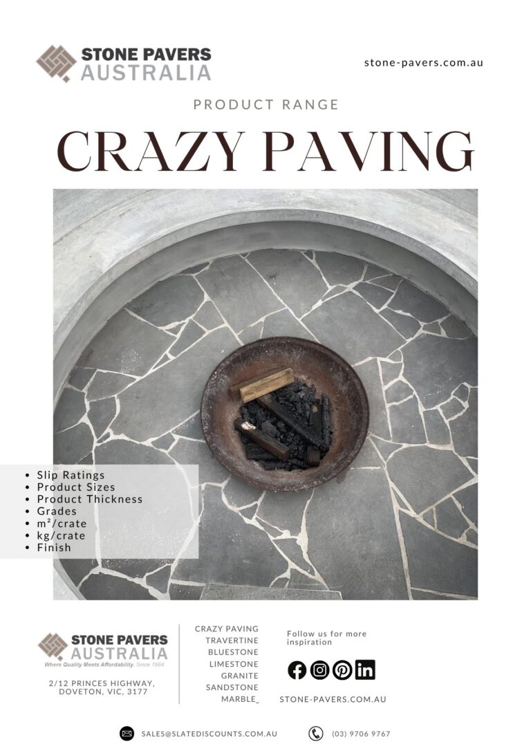 Product Specification Guides - Stone Pavers Australia