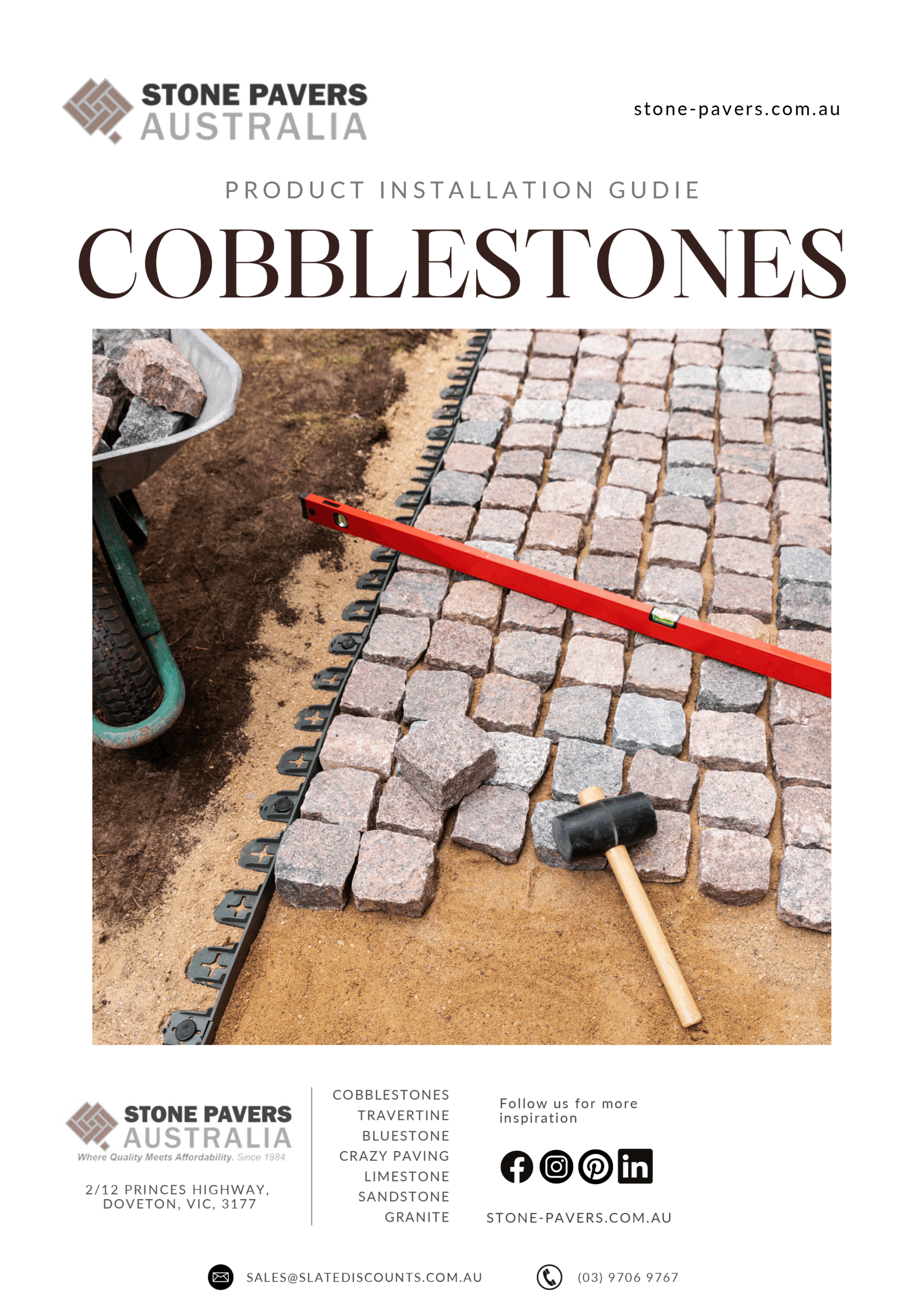 How to Installation Guides - Stone Pavers Australia