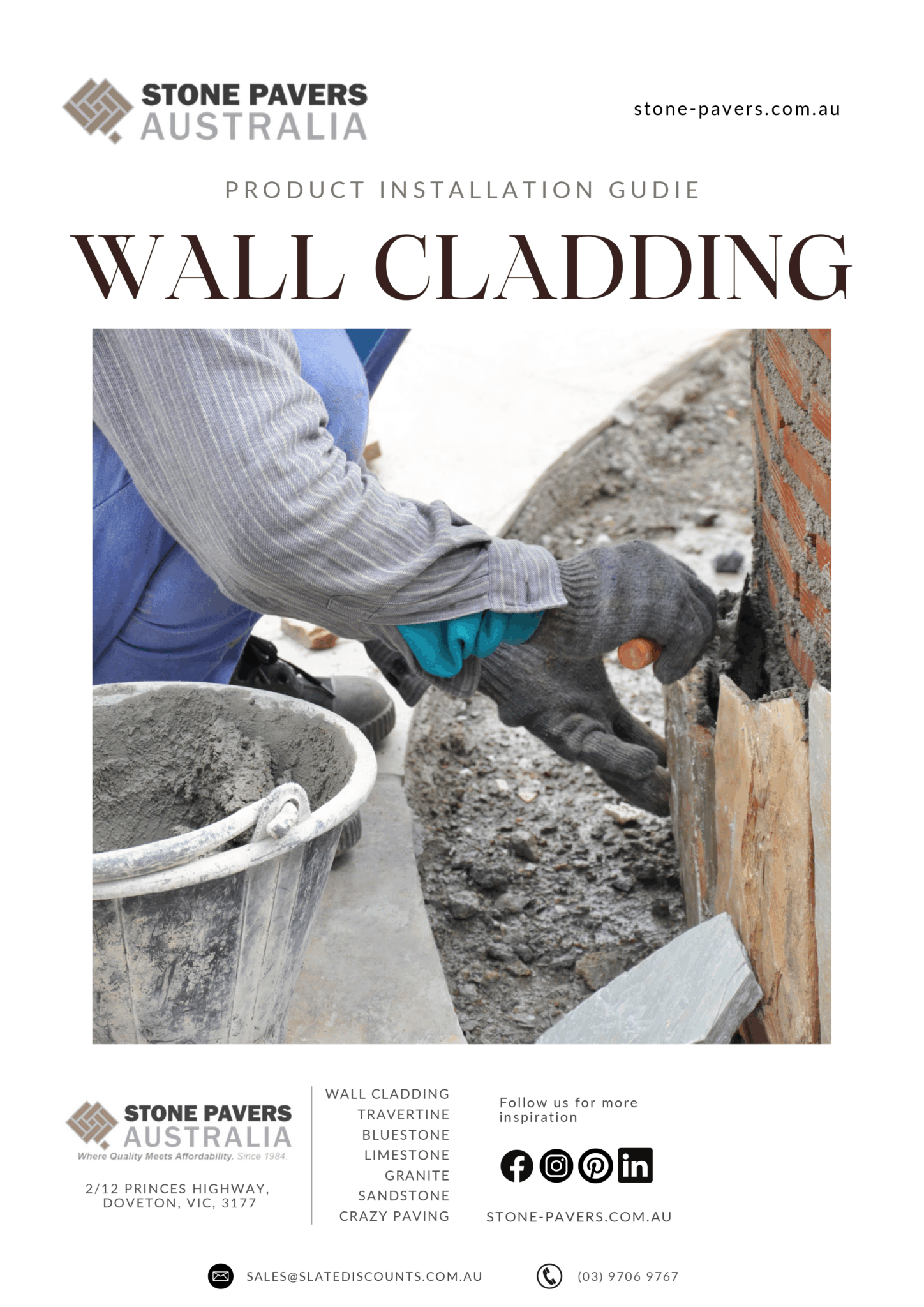 Stone Cladding Barossa- Loose pieces with sawn backs 150mm to 350mm ...